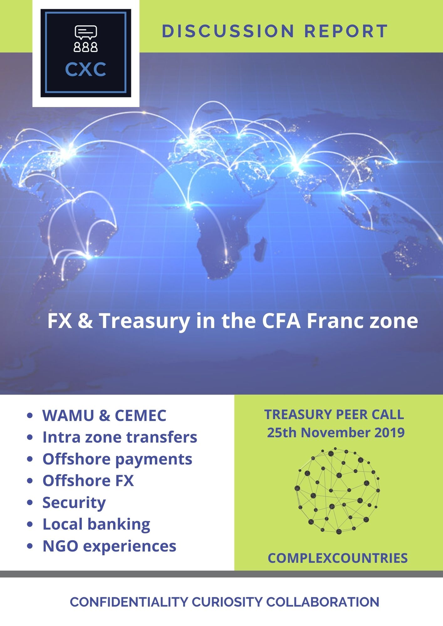 FX & Treasury in the CFA Franc zone | CompleXCountries
